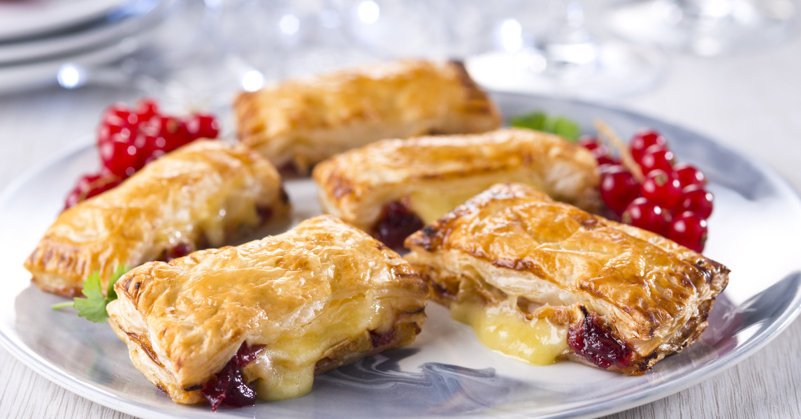 Baked brie and cranberry parcels | Dairy Council, Northern Ireland
