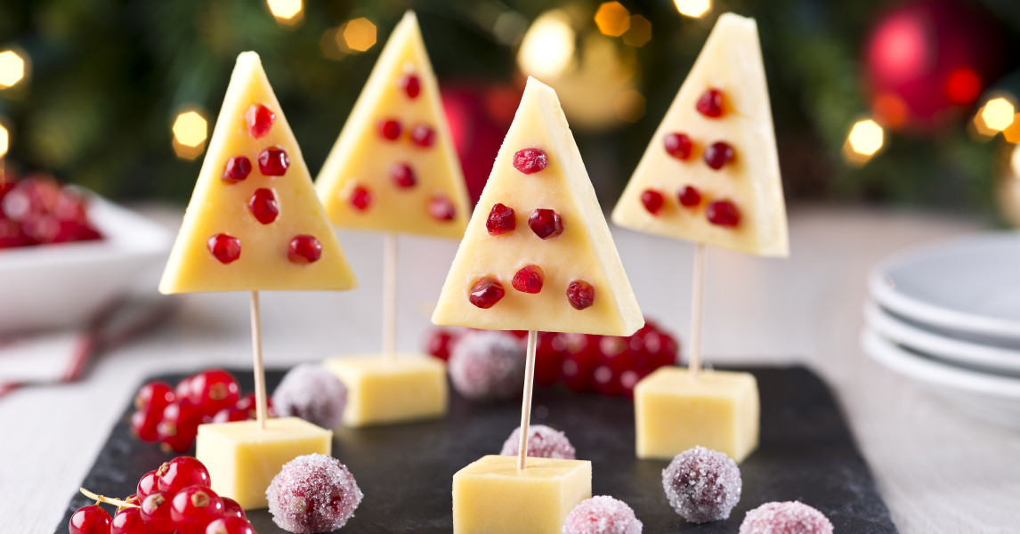 Cheddar Christmas trees | Dairy Council, Northern Ireland
